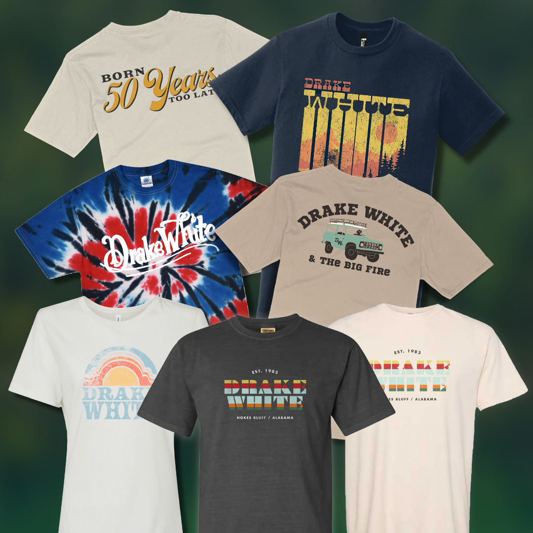 New From Drake White – Drake White Official Merchandise